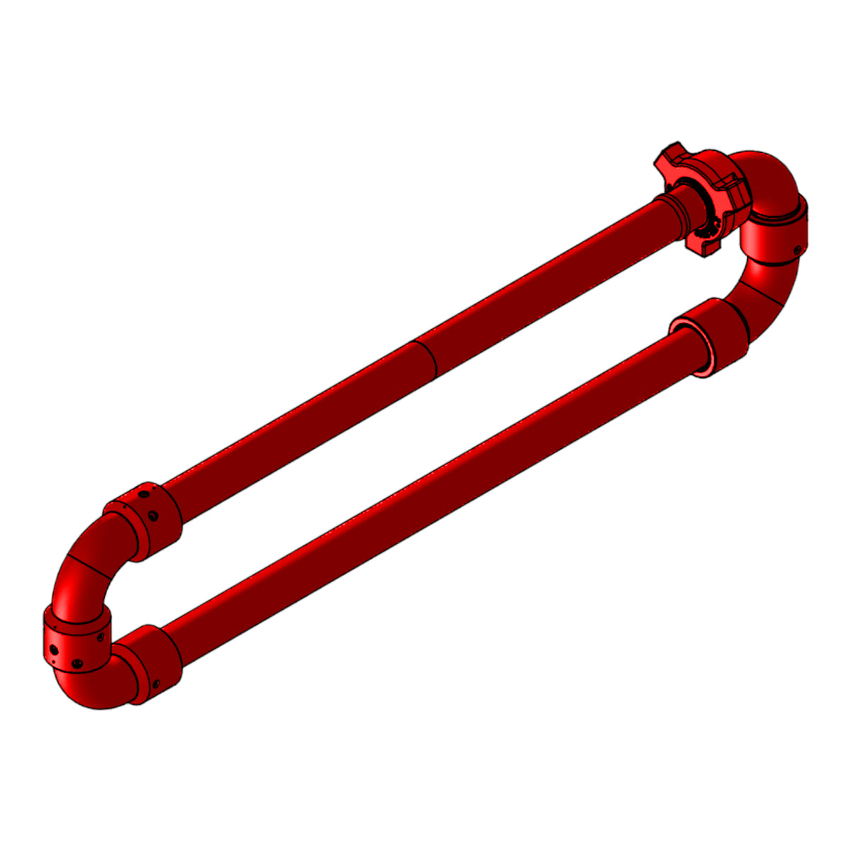 Hose Loop, 2" 1502, Type LS-15, 10 FT, STD Service (NNA) – Big Iron ...