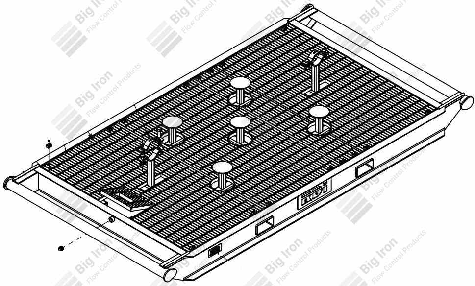 Skid Manifold W/ Containment F/ 3" 1502 Dual Stage – Big Iron Flow ...